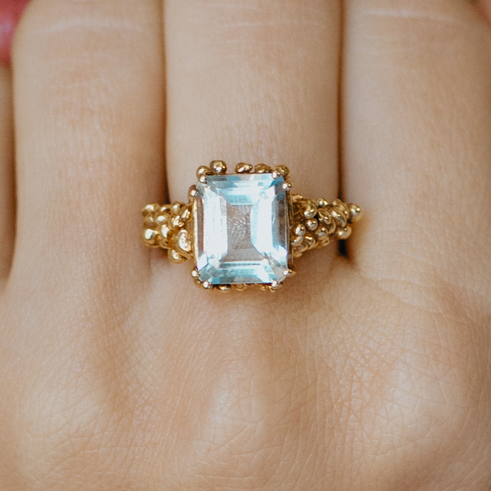 Giselle | Gold Statement Cocktail Ring | London Jewellery Designer ...